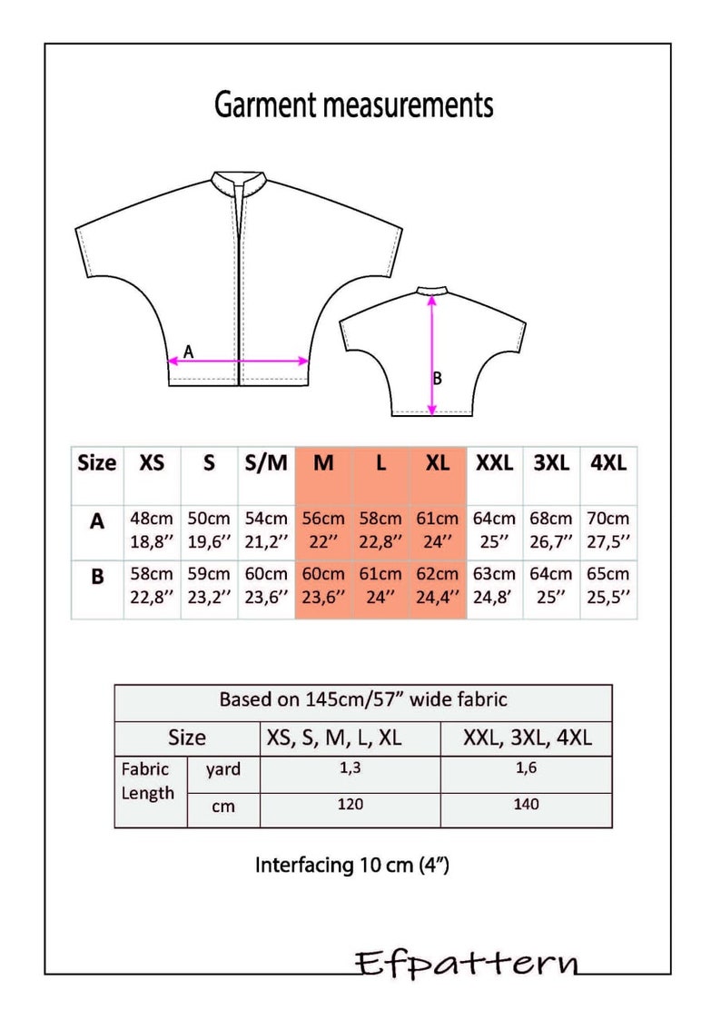 Linen Top Sewing Pattern Mia Kimono Top PDF Pattern Sizes - Etsy