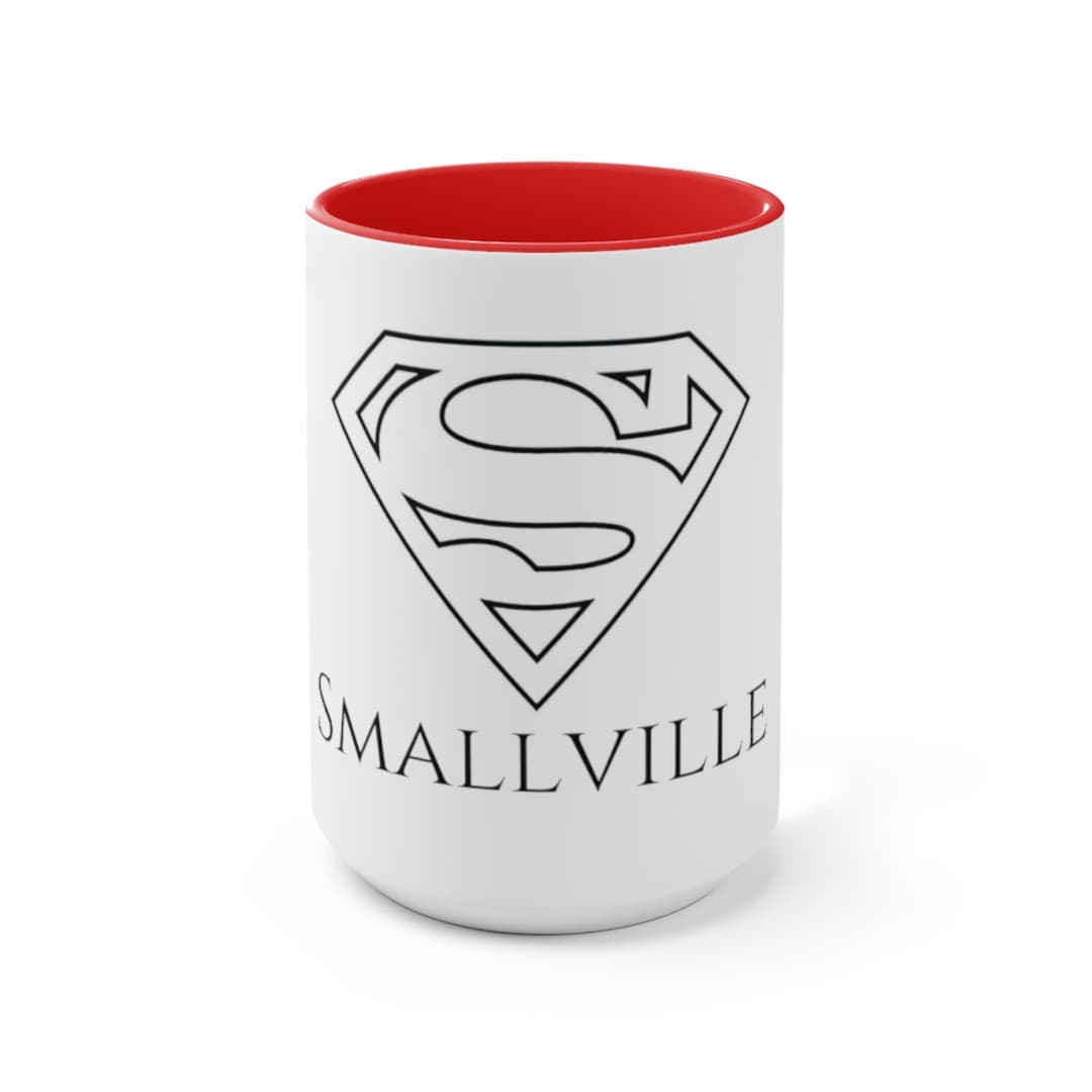 Smallville Two-tone Coffee Mugs, 15oz - Etsy