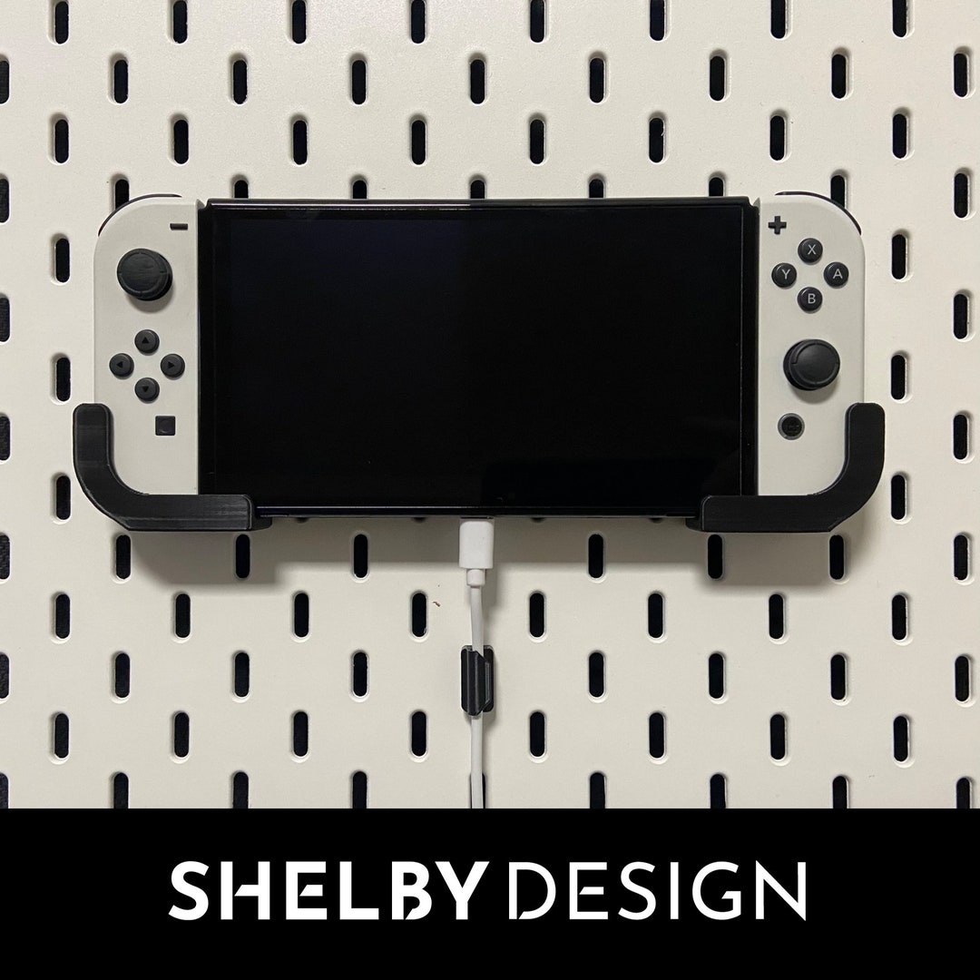 IKEA Skadis Nintendo Switch OLED Mount console - Etsy