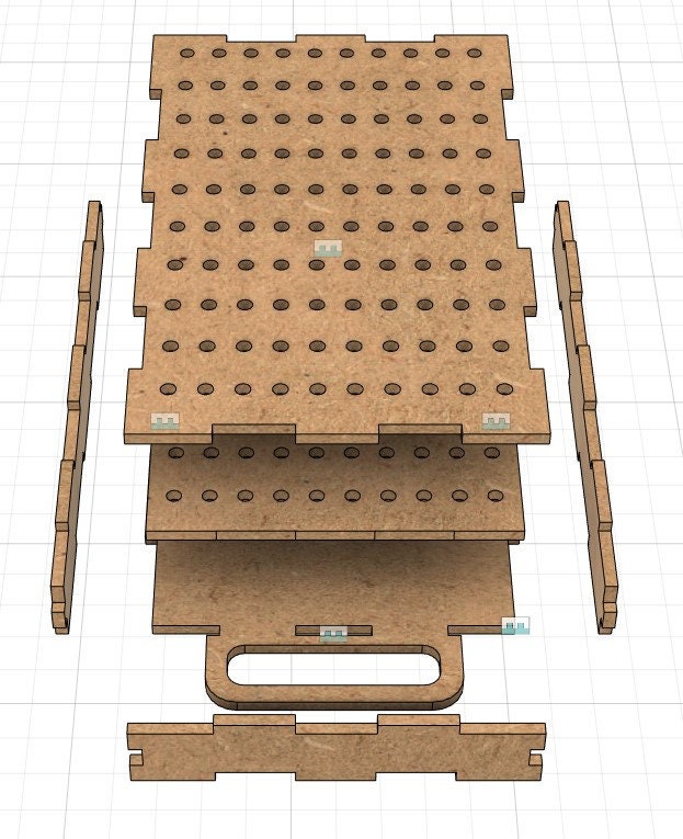 Laser Cut Organizer for Micro Drill and Dremel Bits - Etsy