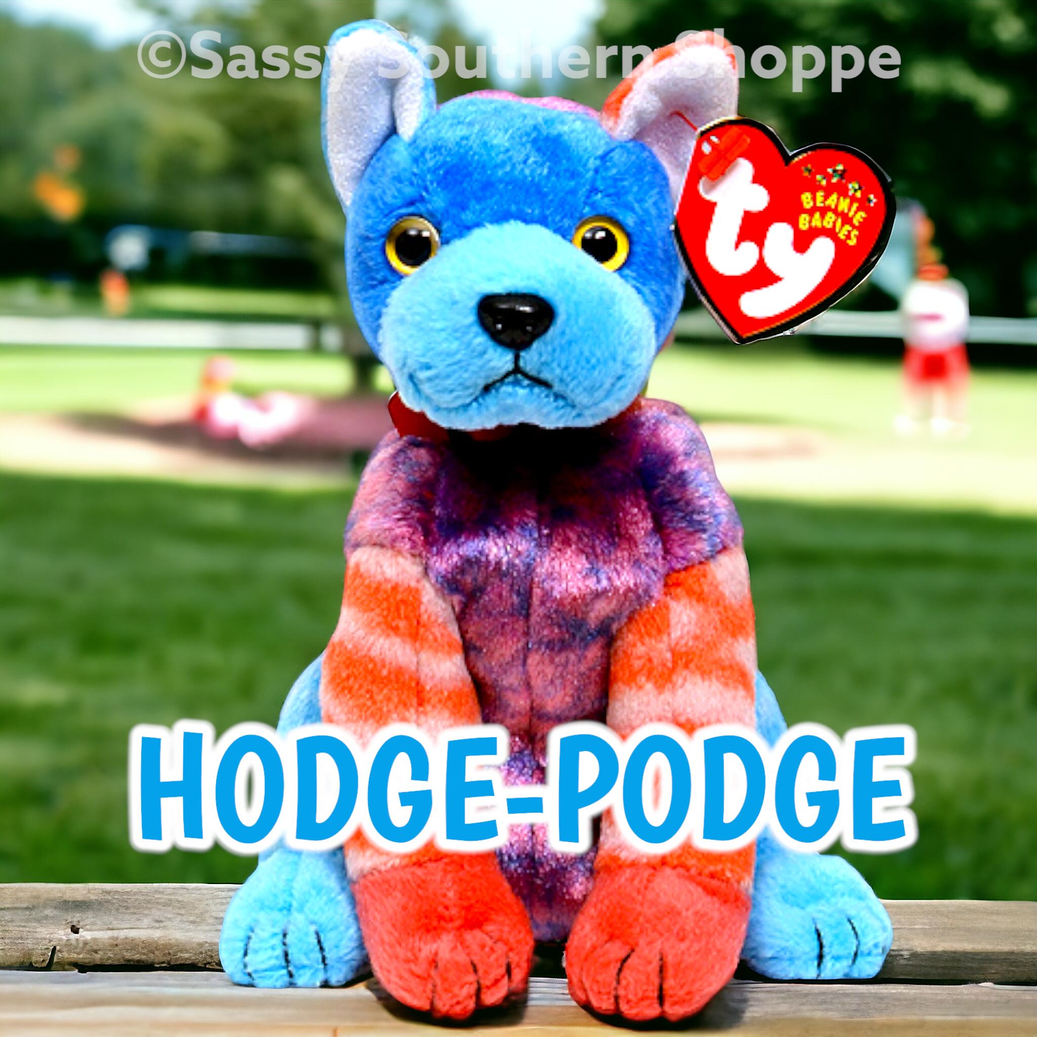 Ty BEANIE BABIES Dogs Frisbee, Badges, Sport, Fidget, Luke, Tiny, Kippy ...