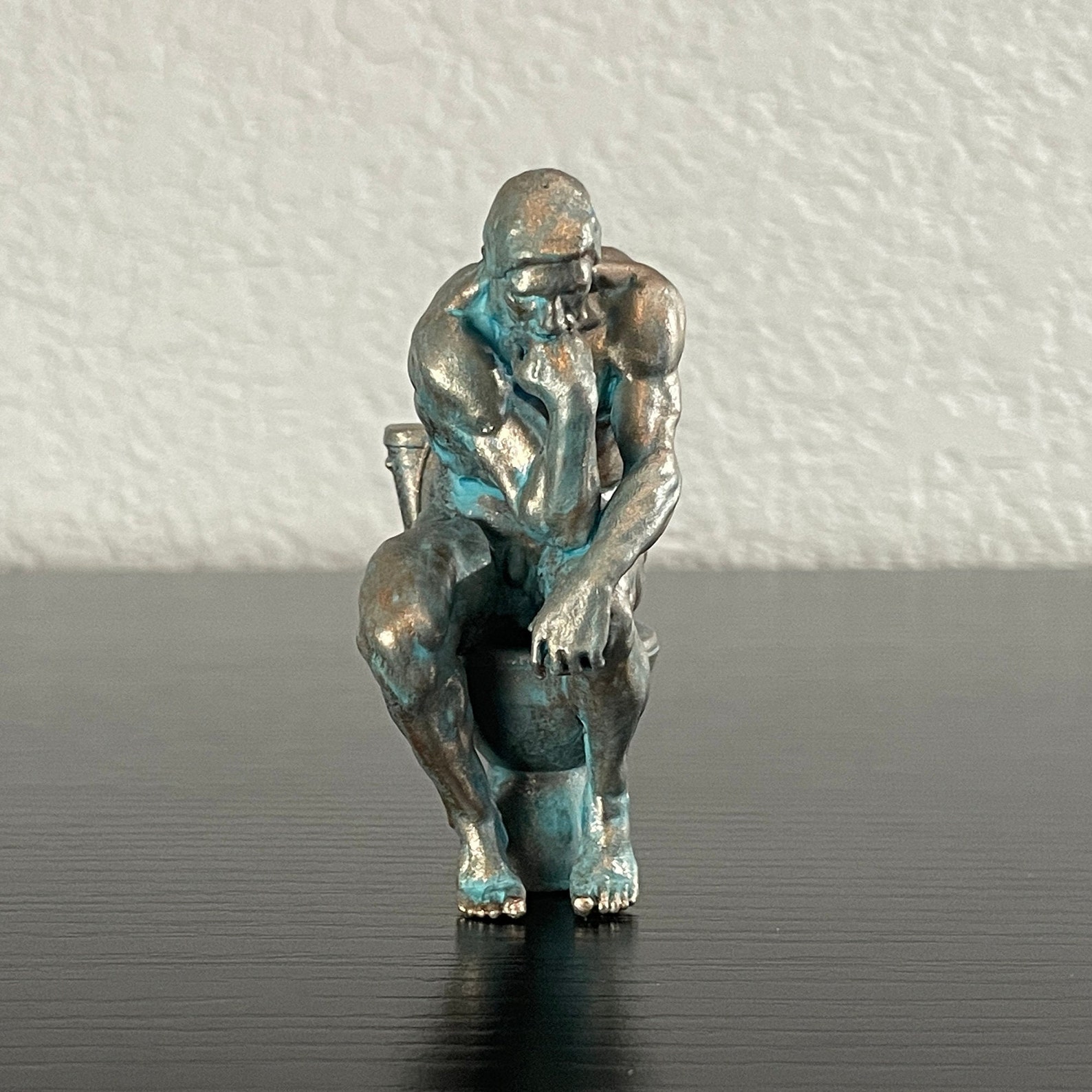The Thinker Toilet Edition - Etsy