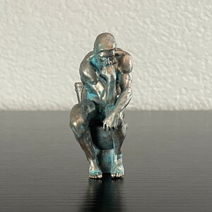 The Thinker Toilet Edition - Etsy