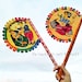 Hatpakha Hand Fan Art Kalighat Painting, Bengali Patua Painting ...