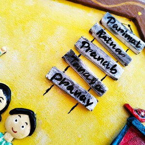 Wooden Nameplate, Nameplate for Home, Handmade Nameplate, Wall Hanging ...