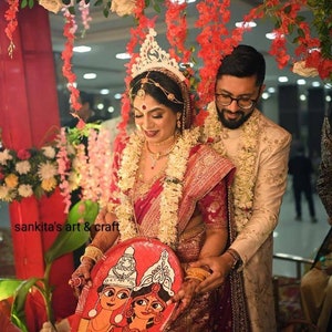 Bor Bou Handpainted Kulo / Bengali Wedding Kulo / Wedding Kulo ...