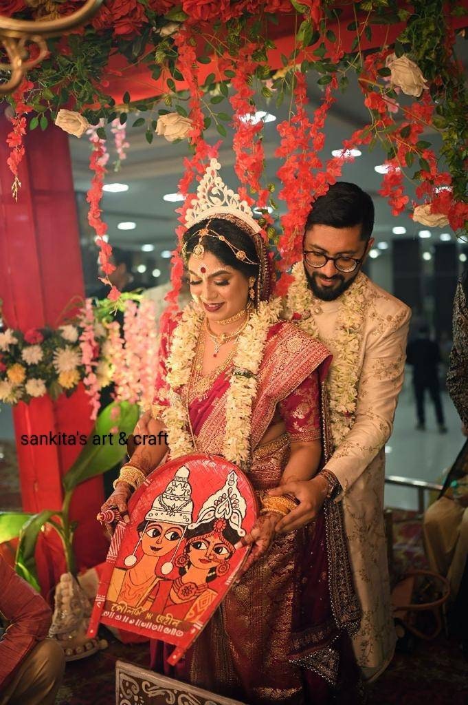 Bor Bou Handpainted Kulo / Bengali Wedding Kulo / Wedding Kulo - Etsy