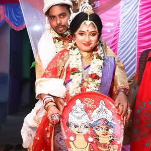 Bor Bou Handpainted Kulo / Bengali Wedding Kulo / Wedding Kulo ...