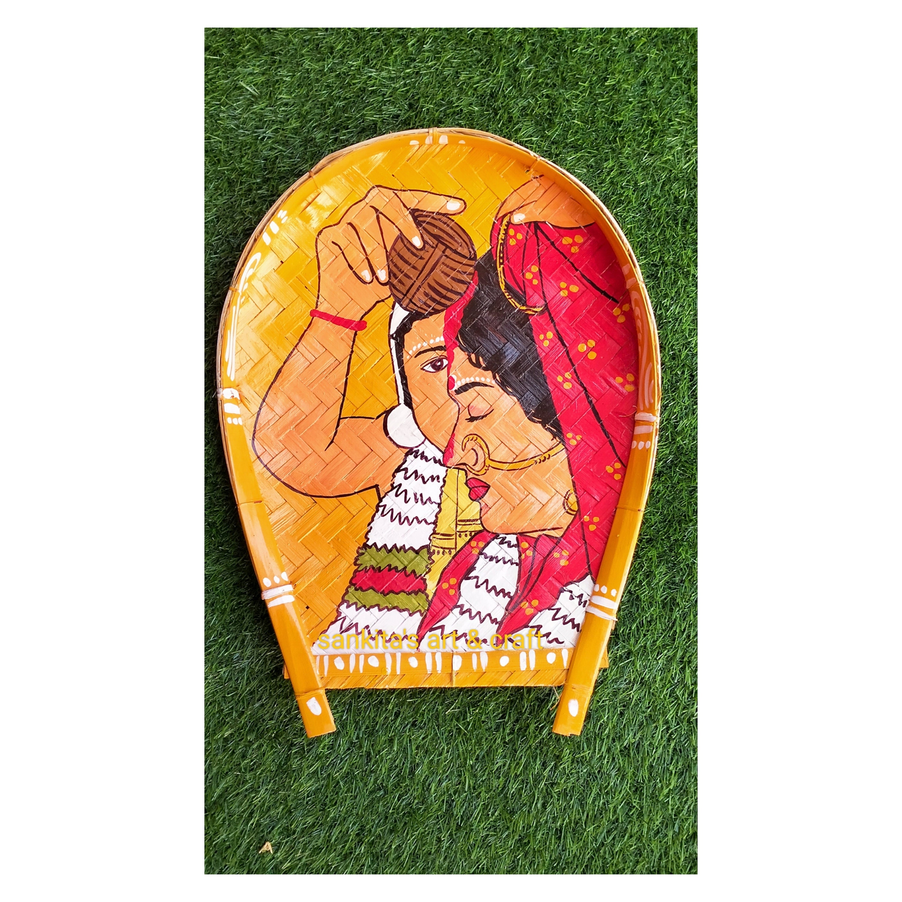 Bor Bou Handpainted Kulo / Bengali Wedding Kulo / Bengali Wedding ...