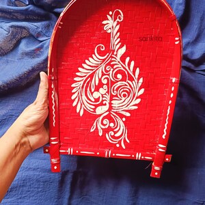 Bengali Wedding Piri Set of 2 With Kulo , Wooden Piri, Biyer Piri, Bier ...