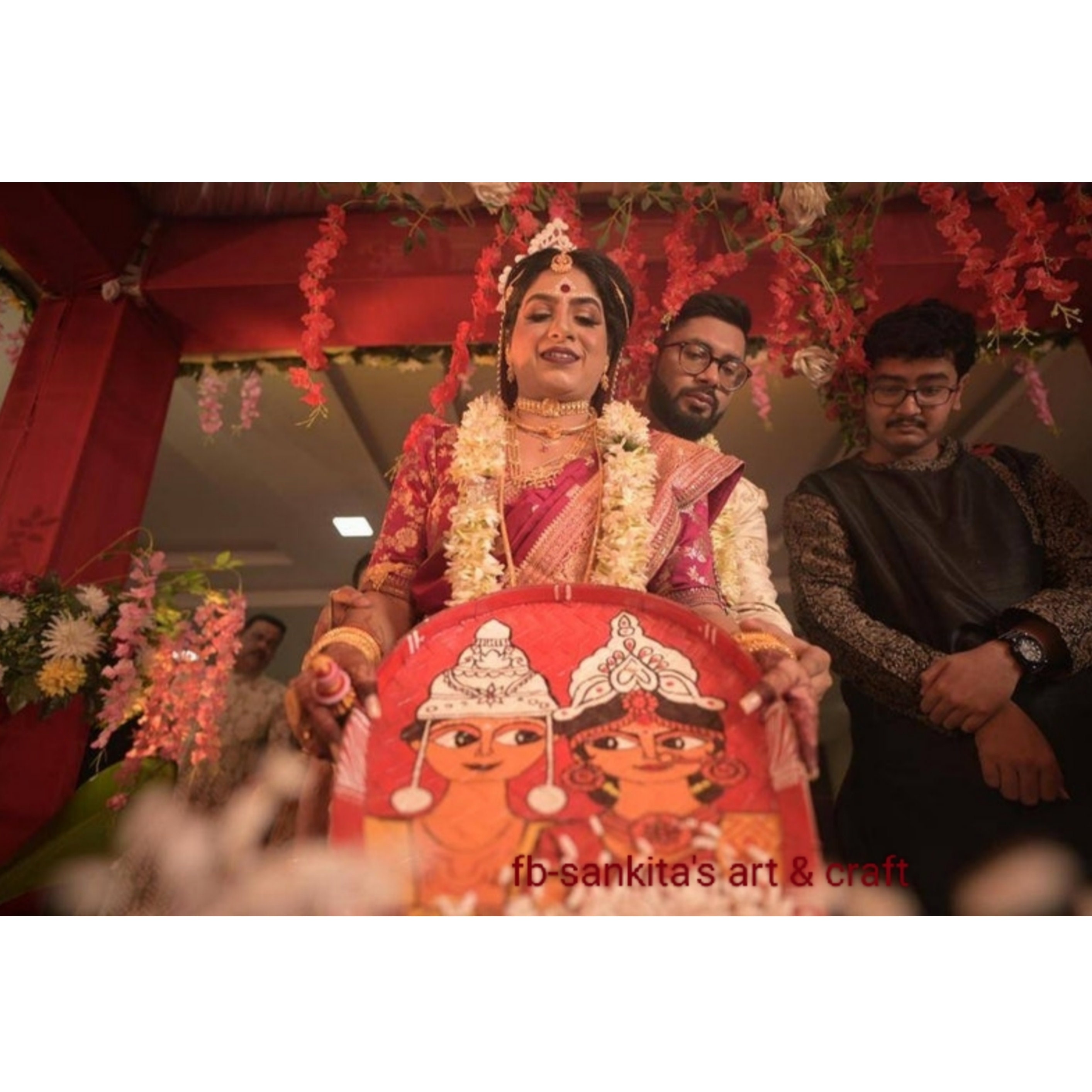 Bor Bou Handpainted Kulo / Bengali Wedding Kulo / Wedding Kulo - Etsy