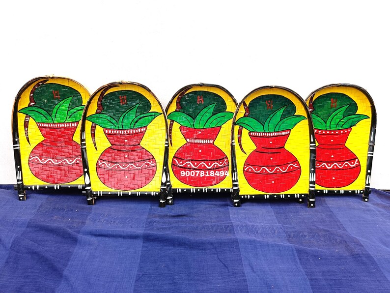 Tal Patar Pakha and Mongol Ghot Kulo Set, Pandal Decoration, Durga Puja ...