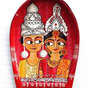 Bor Bou Handpainted Kulo / Bengali Wedding Kulo / Wedding Kulo - Etsy