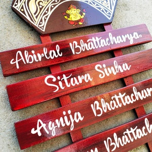 Wooden Nameplate, Hand Made Name Plate, Customised Nameplate, Gifts ...