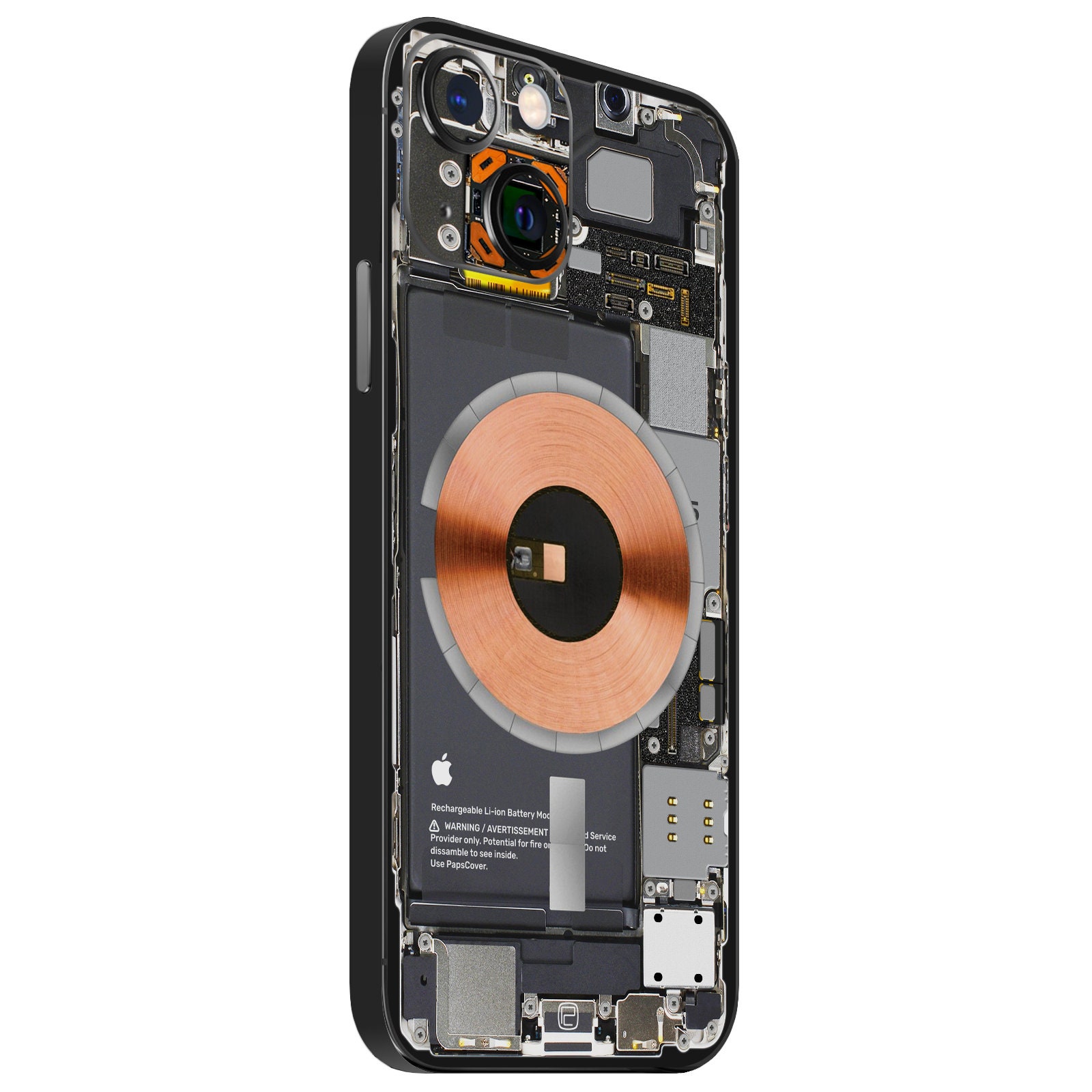 IPhone Transparent Skins Full-body Skin Decal Wrap Cover for Apple ...