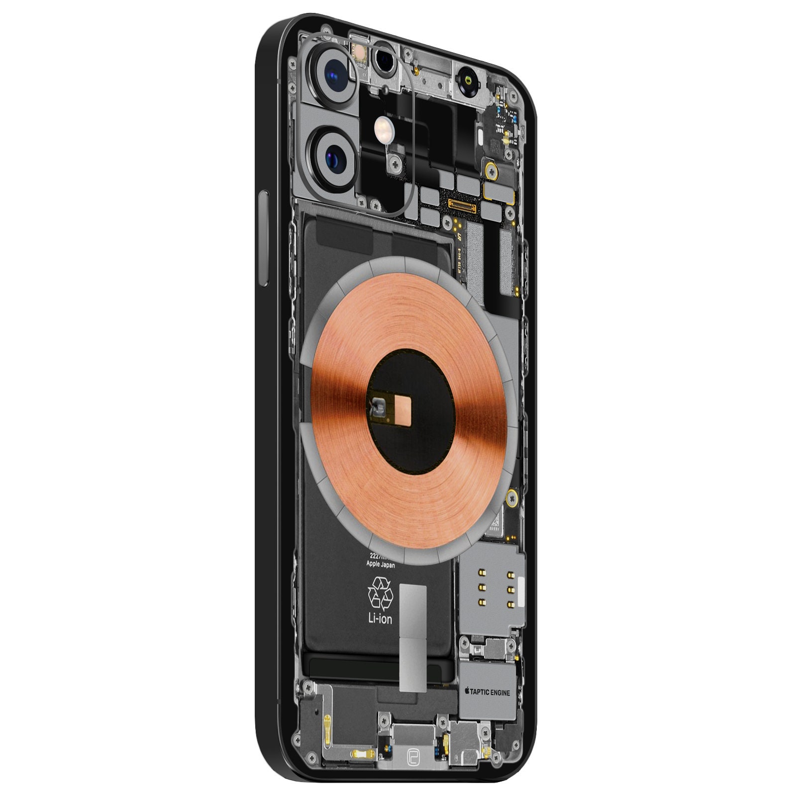 IPhone Transparent Skins Full-body Skin Decal Wrap Cover for Apple ...