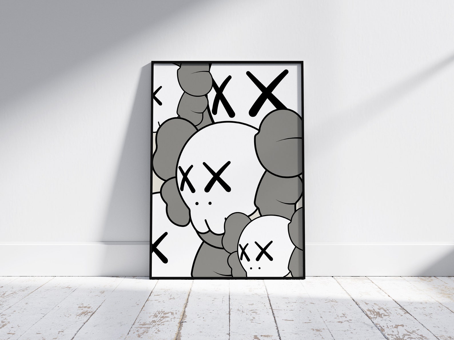 Kaws Hypebeast Fine Art Character Print 08 Various Sizes - Etsy