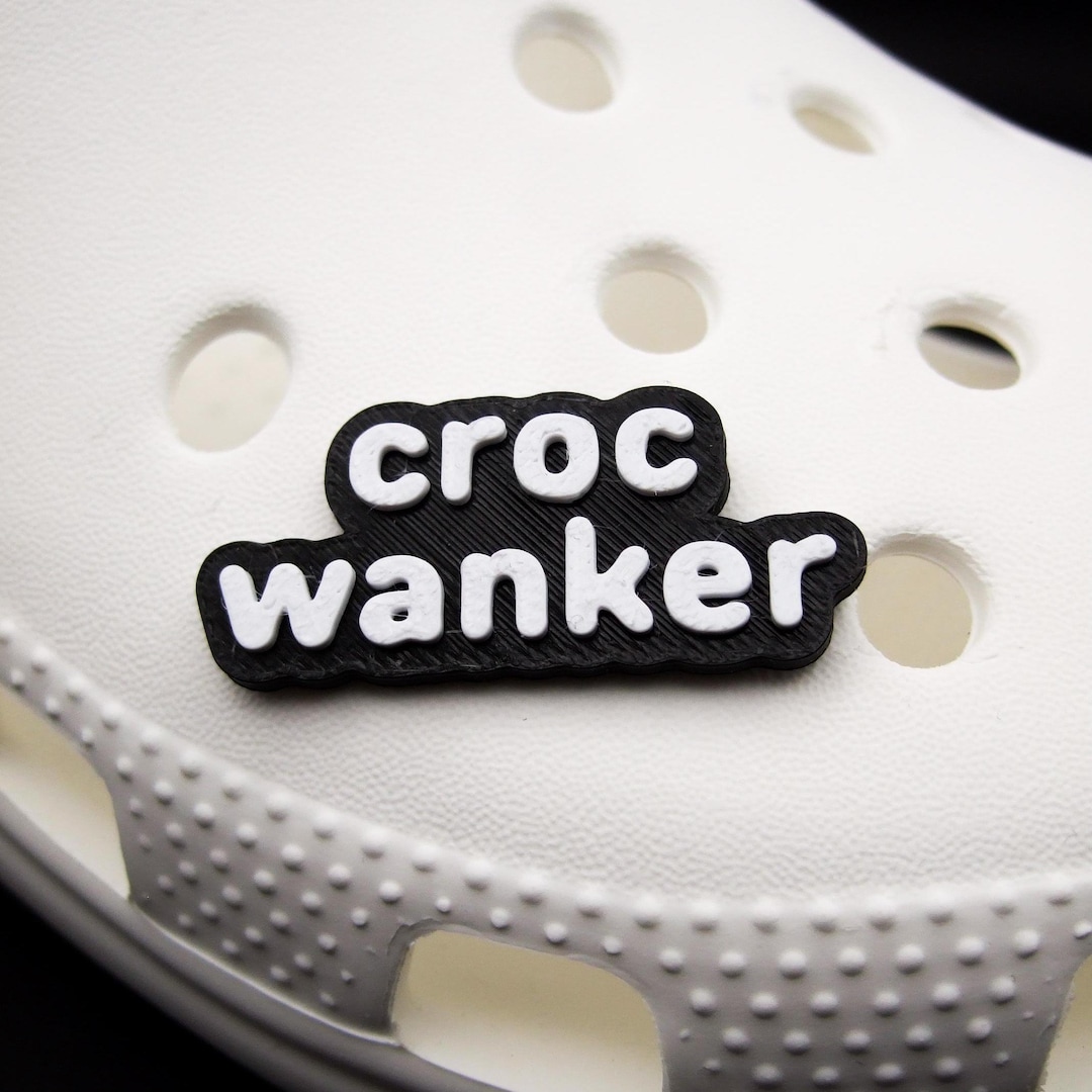 Croc Wanker Charm | Funny Shoe Charm | Naughty Clog Accessories ...