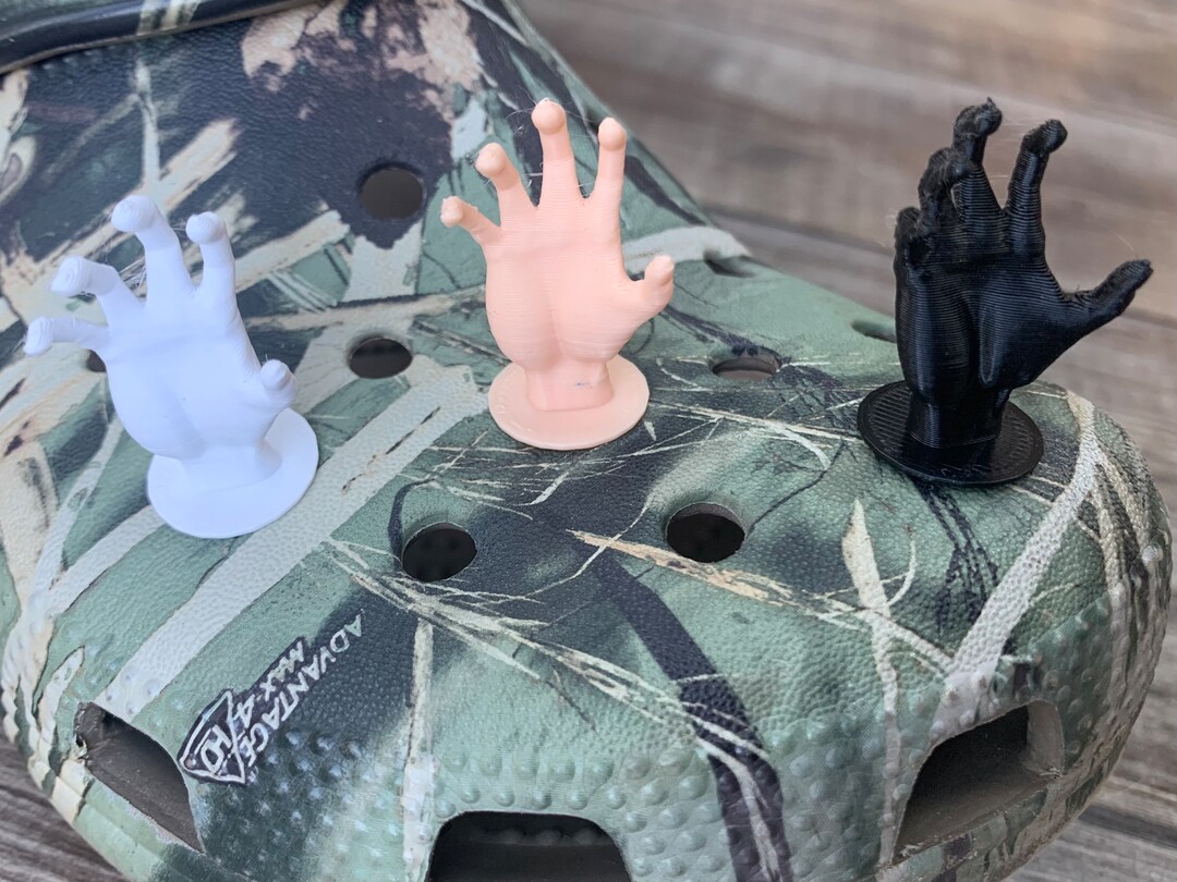 Zombie Hand Croc Charms (x2) | Horror Shoe Charms | Halloween Clog ...