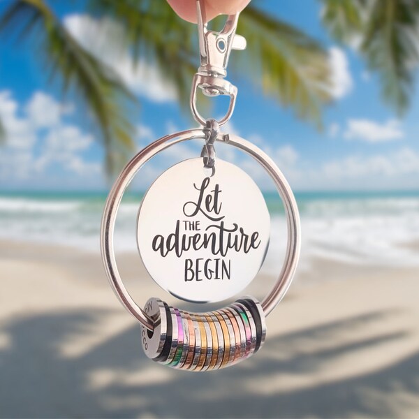 Travel Keychain - Etsy