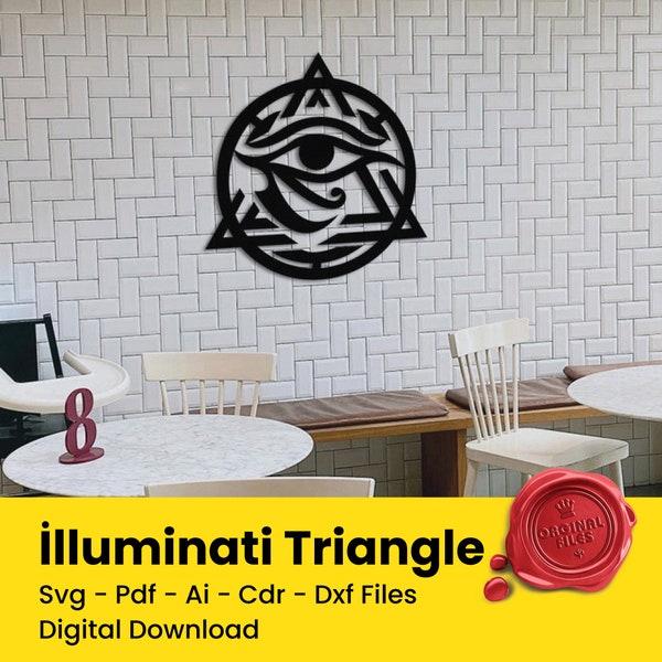 Illuminati Svg - Etsy