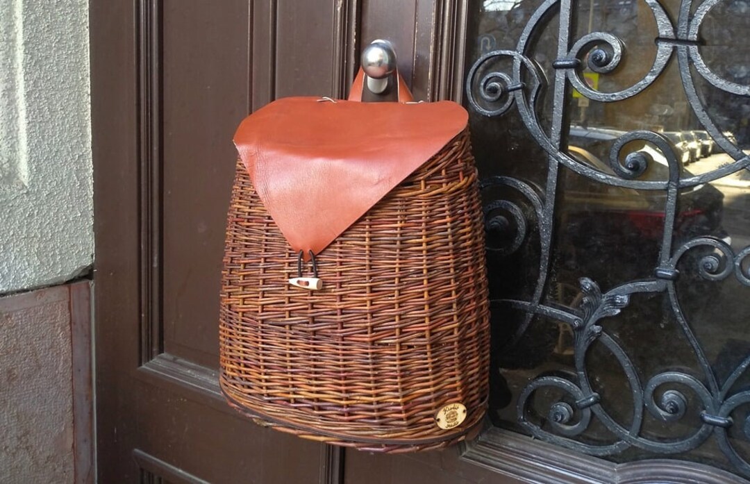 Willow Backpack, Hobbit Backpack, Wicker, Fairy Rucksack With Durable ...