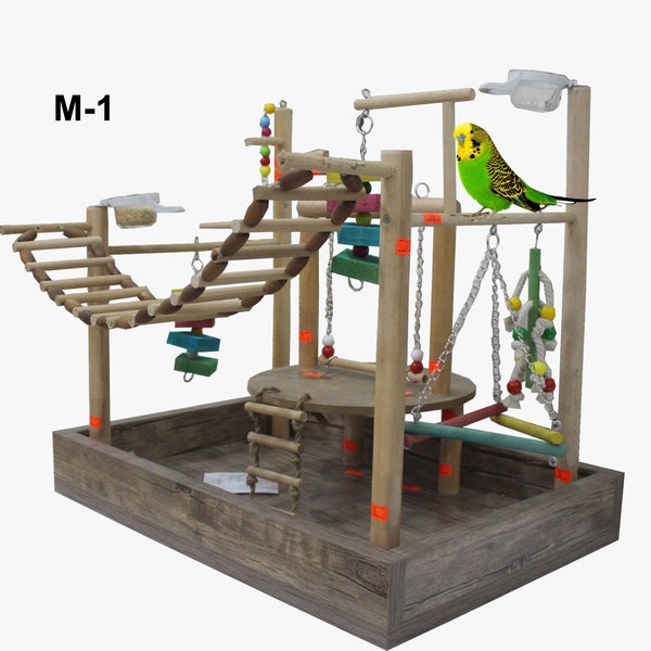 Bird Play Gym - Etsy