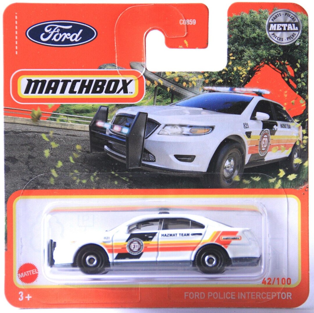 Ford Police Interceptor #42 - Matchbox Model Scale Approx. 1/64 - Etsy
