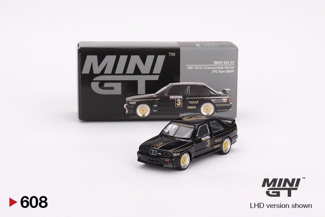 MINI GT Bmw M3 3 JPS Team Bmw 1987 Atcc Championship Winner MGT00608 ...