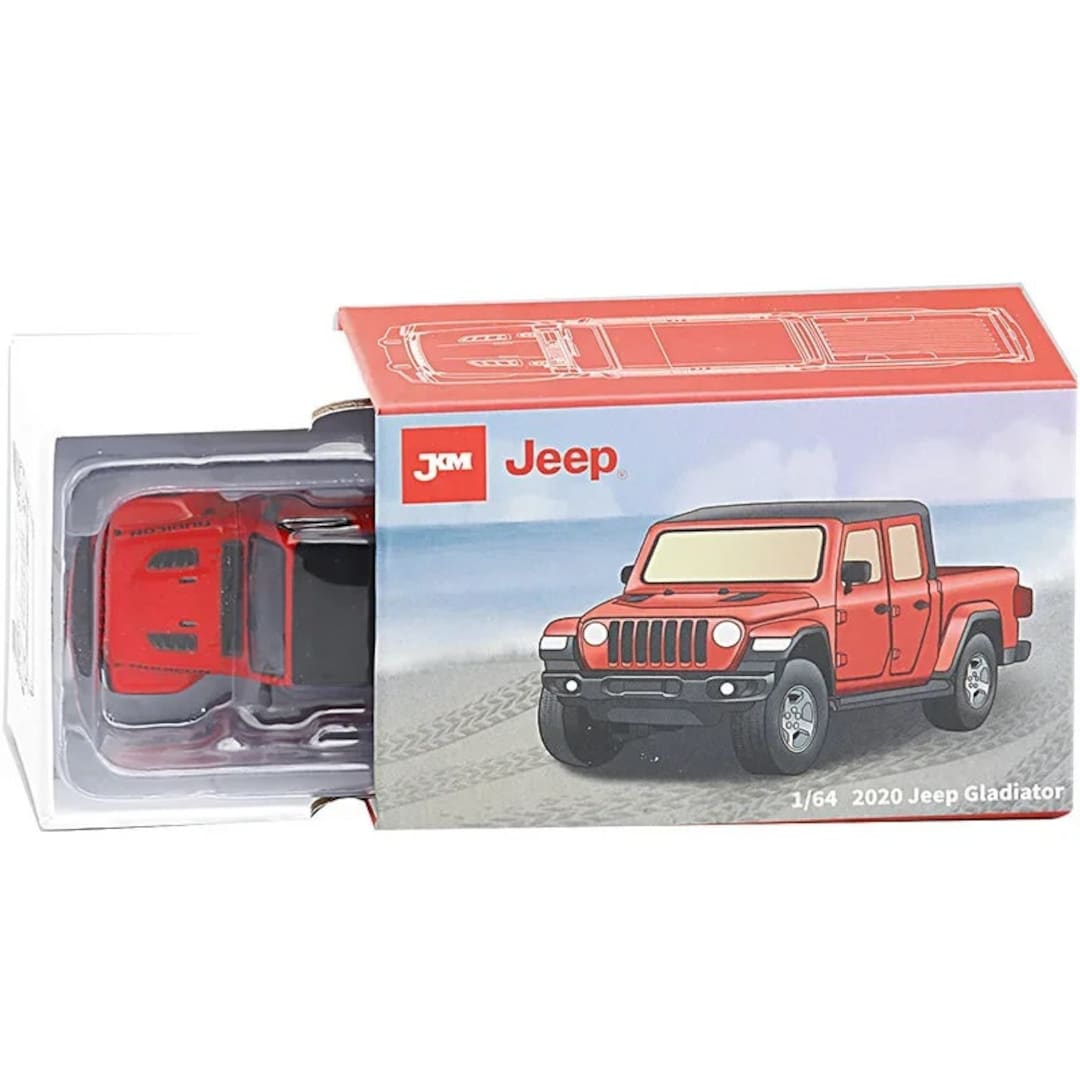Jeep Gladiator Rubicon Red JKM Model Approx. 1/64 Scale - Etsy
