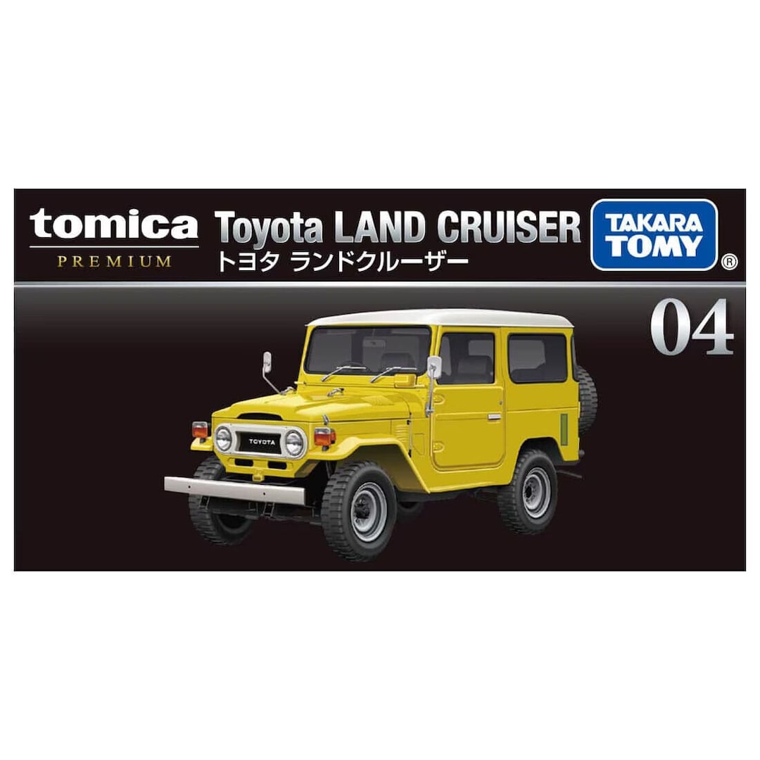 Toyota Land Cruiser Tomica Takara Tomy Premium Model Scale 1/64 Approx ...