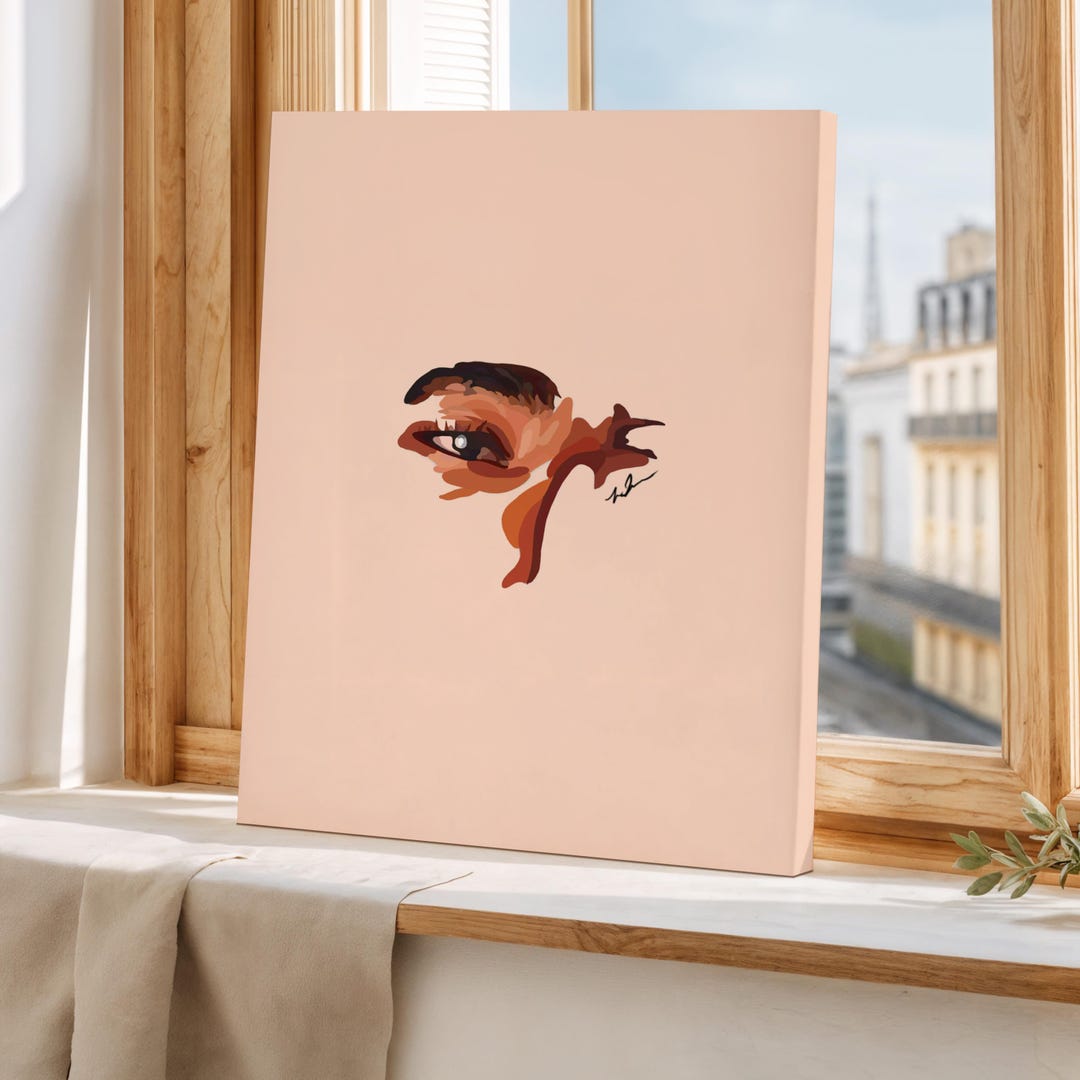 Vision. Black Art Wall Canvas. Urban Home Decor. Tupac Shakur Canvas ...