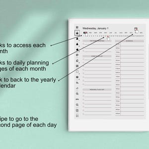2026 Supernote Daily Work Planner Template | A5/A5X Manta & A6/A6X ...