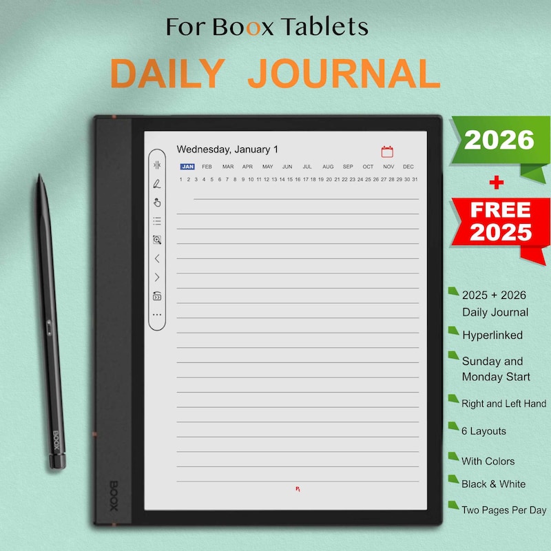 Daily Journal C - Etsy