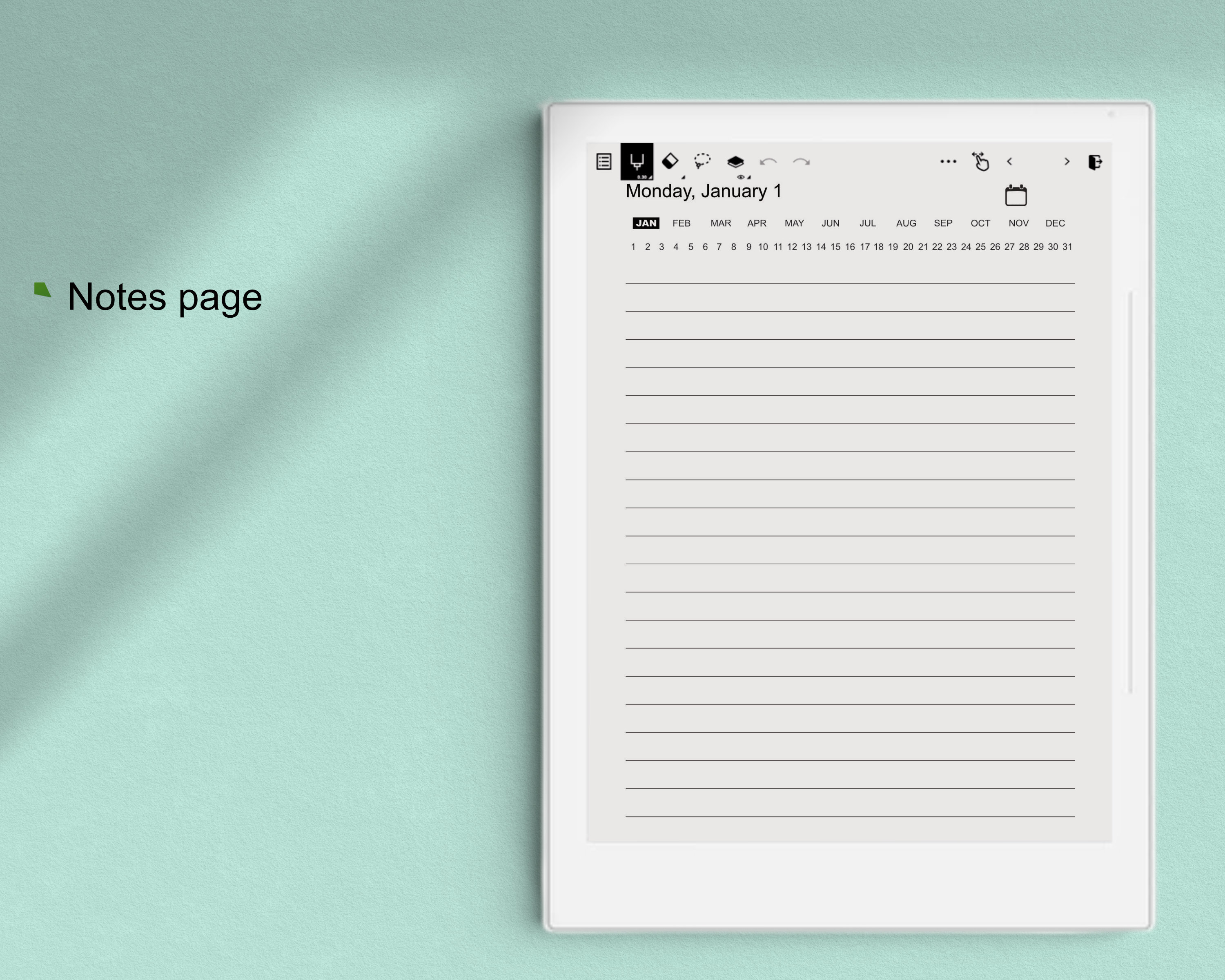 Supernote Templates, 2024 2025 Daily to Do List, Supernote A5 / A5X ...