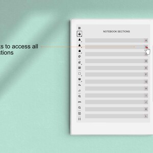 Supernote Templates | Digital Notebook for A5 / A5X Manta & A6 / A6X ...