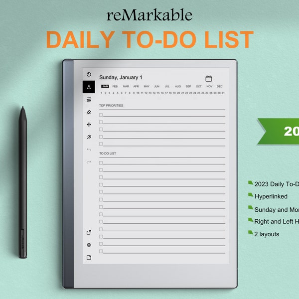 Remarkable 2 Template 2023 To Do List Etsy de Remarkable 2 Template 2023 To Do List Etsy de