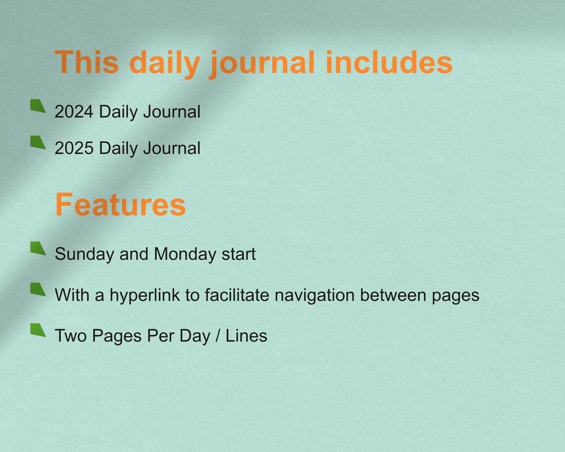 Supernote Templates, 2024 2025 Daily Journal, Supernote A5 / A5X / A6 ...