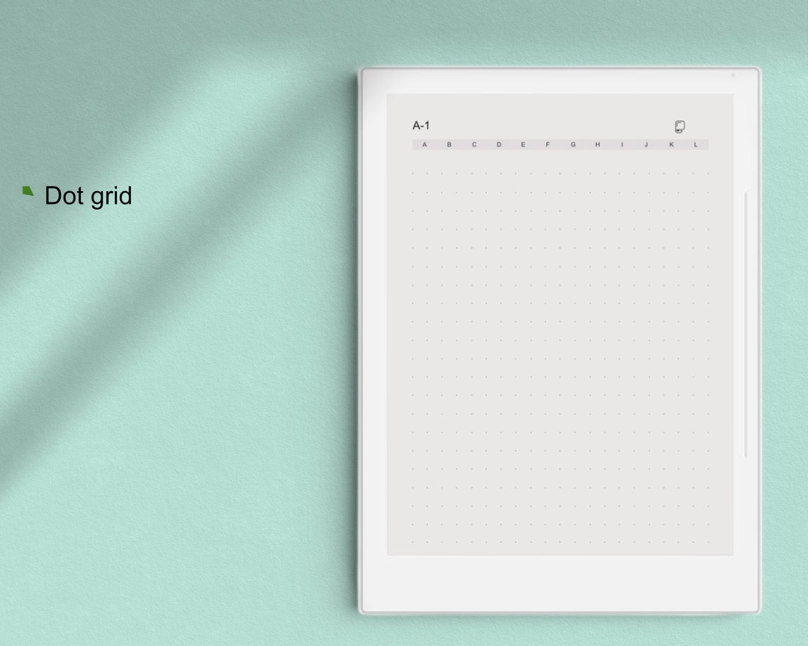 Supernote Templates, Digital Notebook, Supernote A5 / A5X / A6 / A6X ...