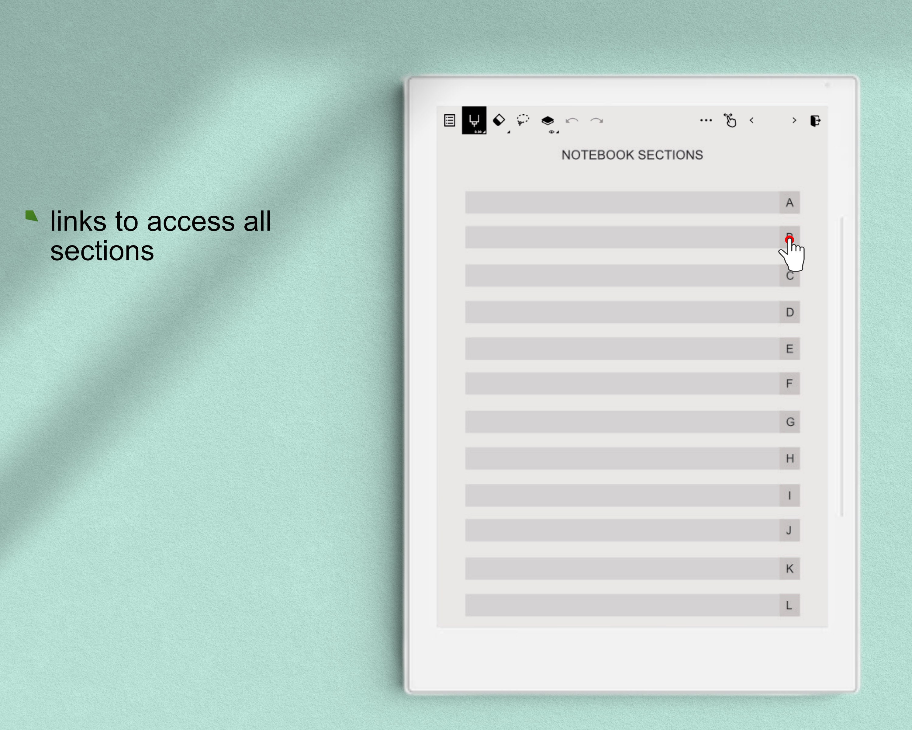 Supernote Templates, Digital Notebook, Supernote A5 / A5X / A6 / A6X ...