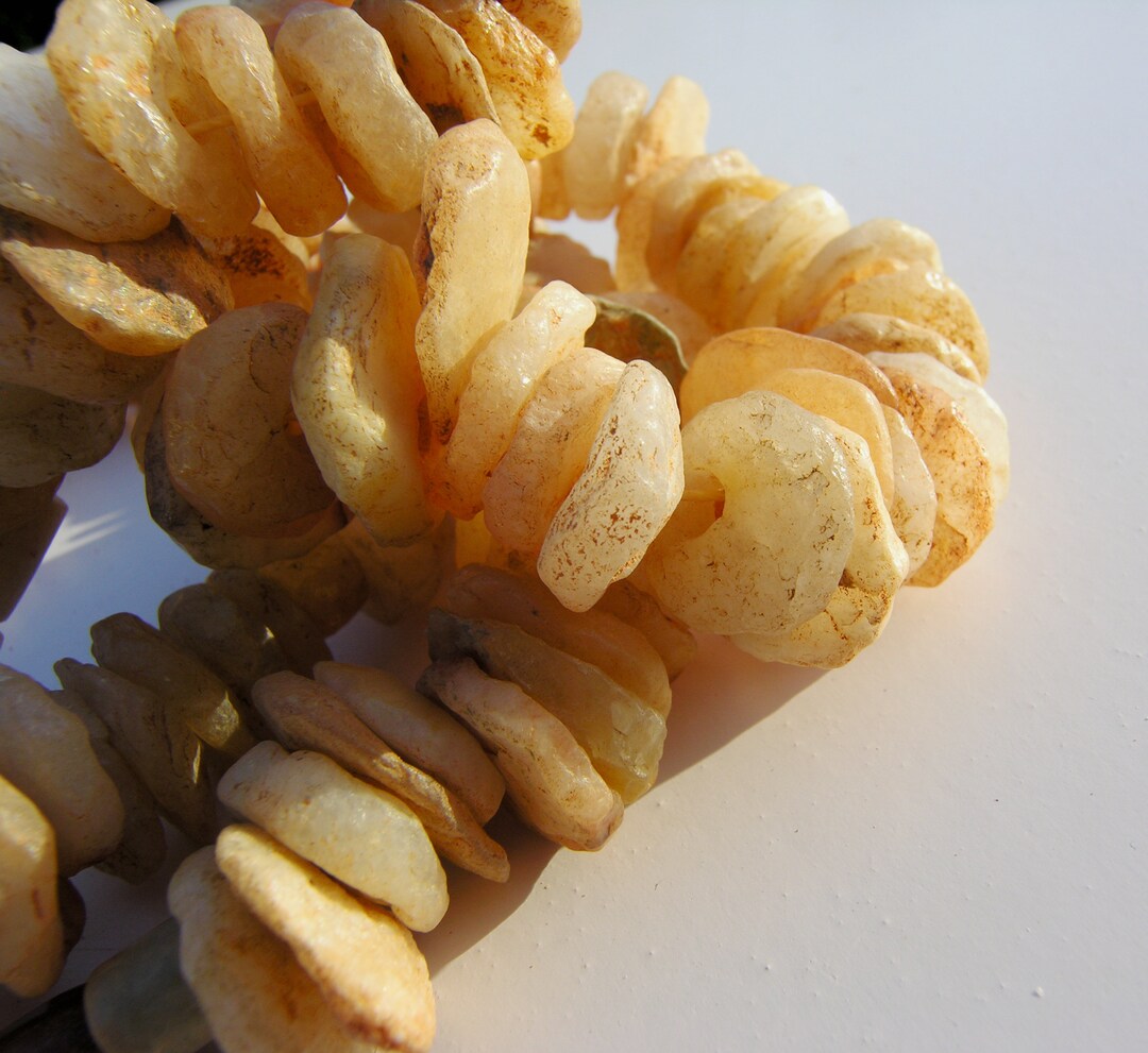 Traditional African Quartz Bead Necklace From Mali - Etsy