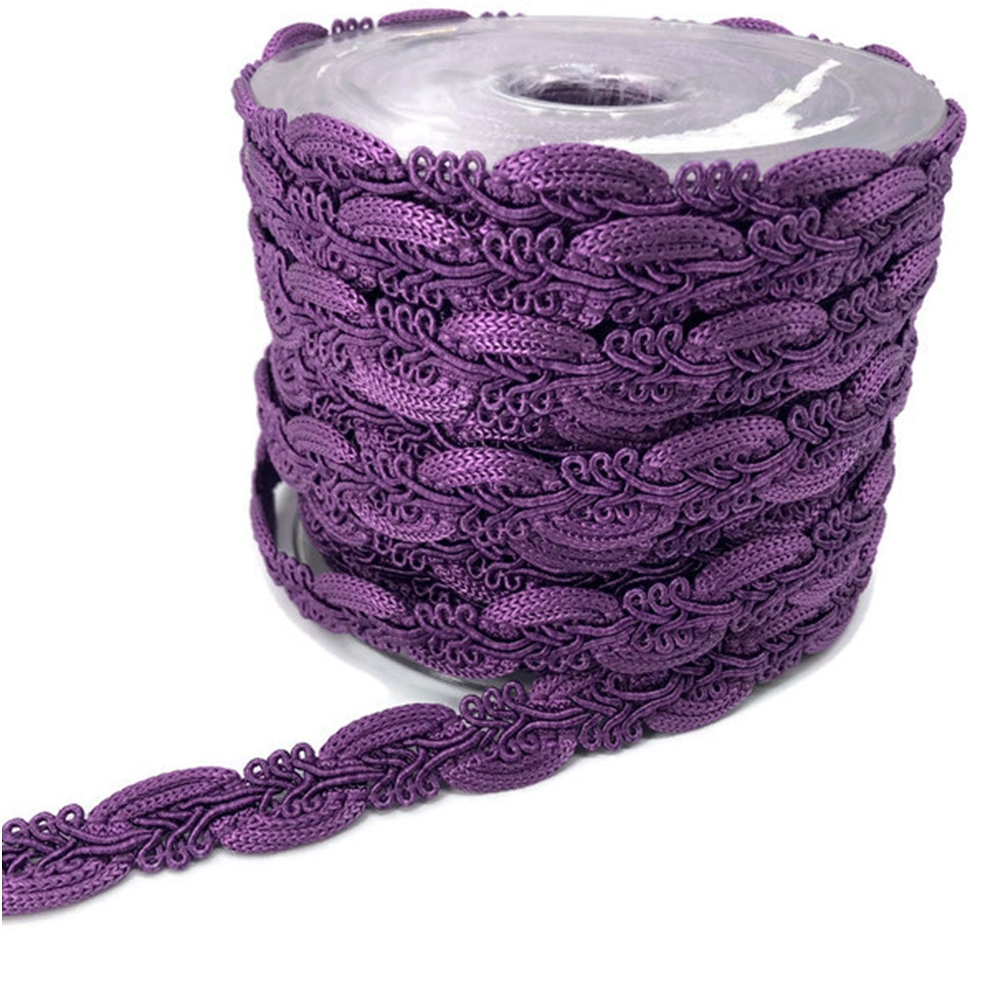 15 Mm Light Violet Color snake Braid Gimp Trimming Plaited - Etsy