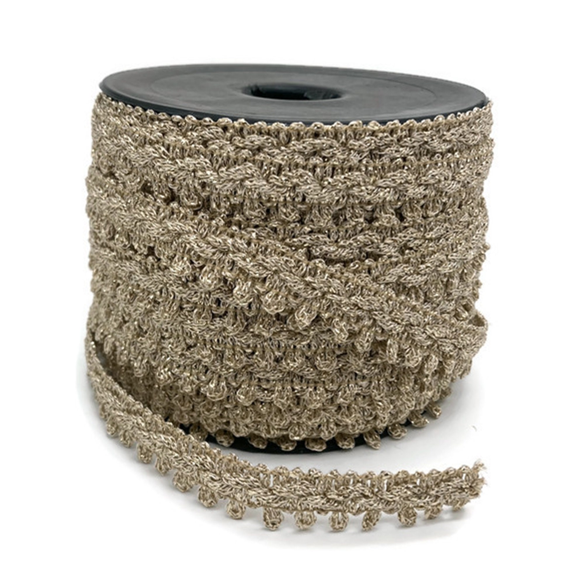 15 Mm Light Gold Metallic Braid Trim/glitter Braid Trim/ethnic - Etsy