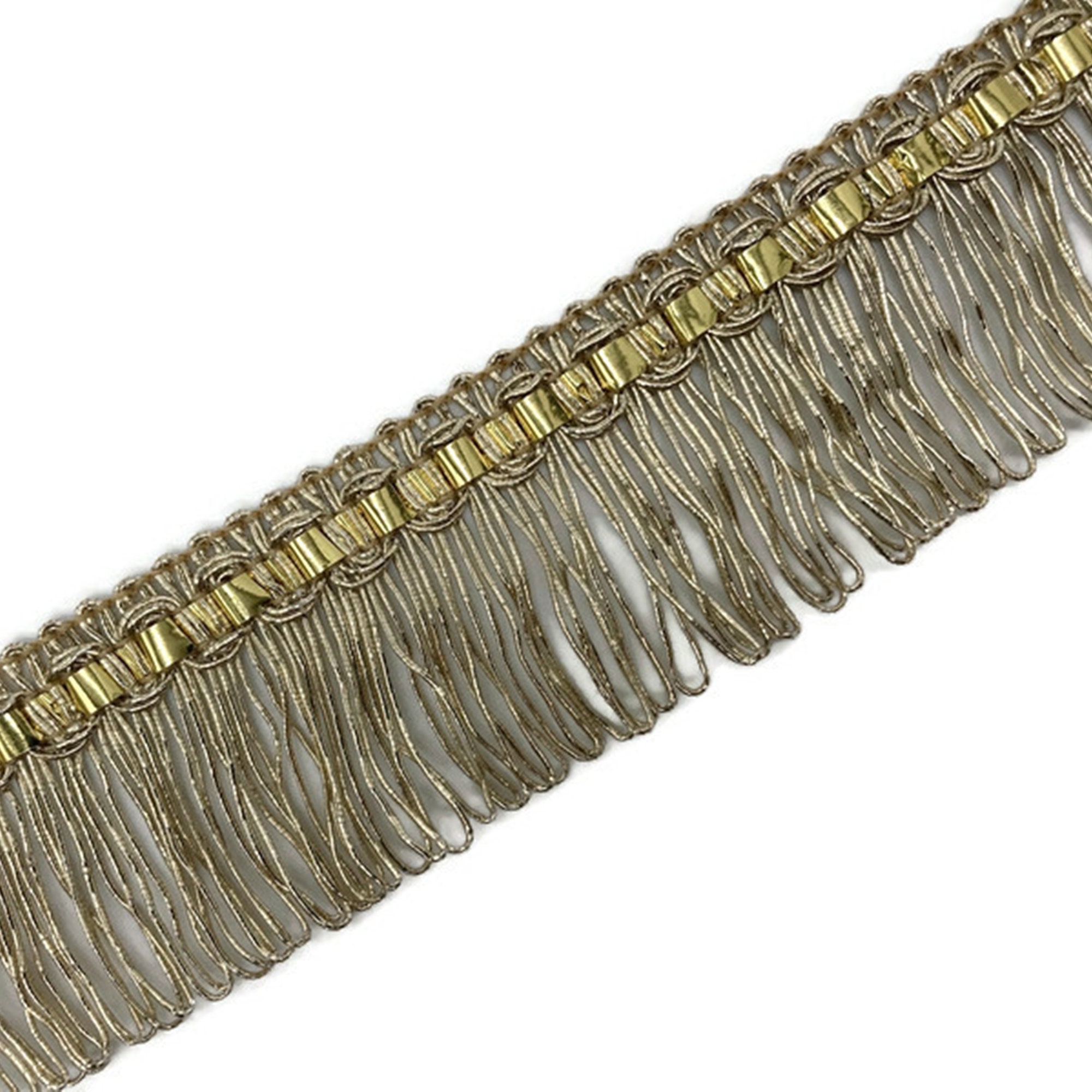 30 Mm Gold Metallic Braid Trim/fringe Trim/tassel - Etsy