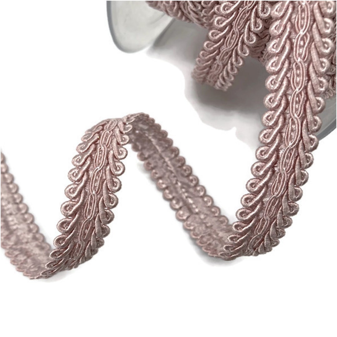 15 Mm Dusty Rose Color | Braid Gimp Trimming | Plaited Ribbon ...