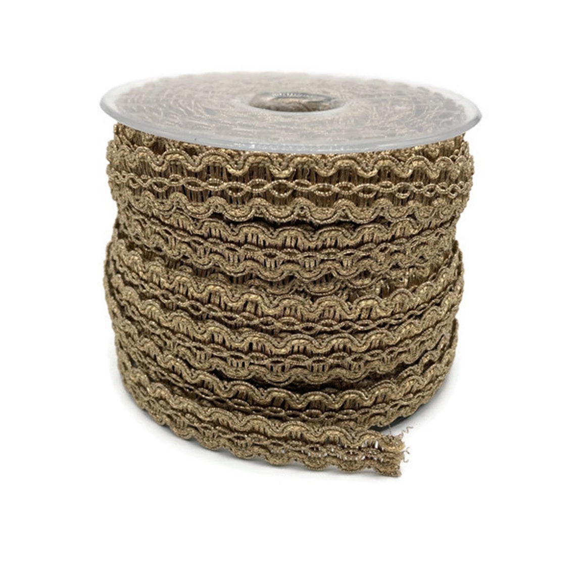 15 Mm Gold Metallic Braid Trim/chain Design on the - Etsy