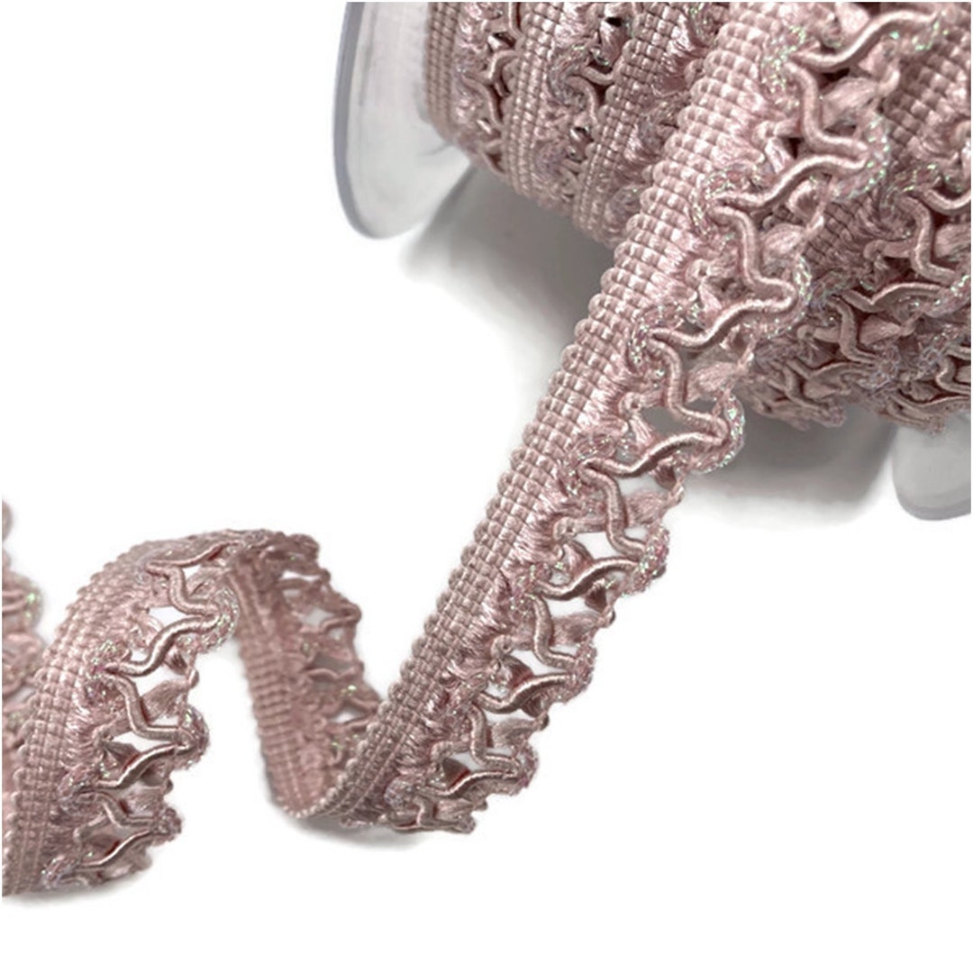 18 Mm Blush Color Finishing Edging Trims Haberdashery Passementerie ...