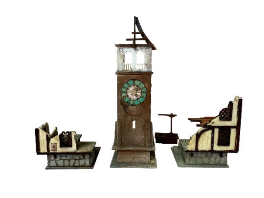 Laser Cutting Files SVG - Medieval Buildings Collection - Etsy