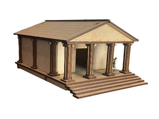 Laser Cutting Files SVG - Ancient Roman Building Scenery Collection ...
