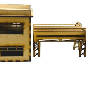 Laser Cutting Files SVG - WW2 (industrial) Buildings Collection 2 for ...